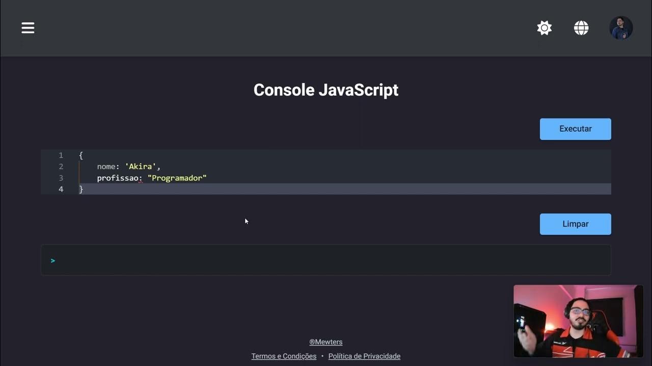 Curso JavaScript Intermediário - 05-02 - JSON - stringify e parse - YouTube