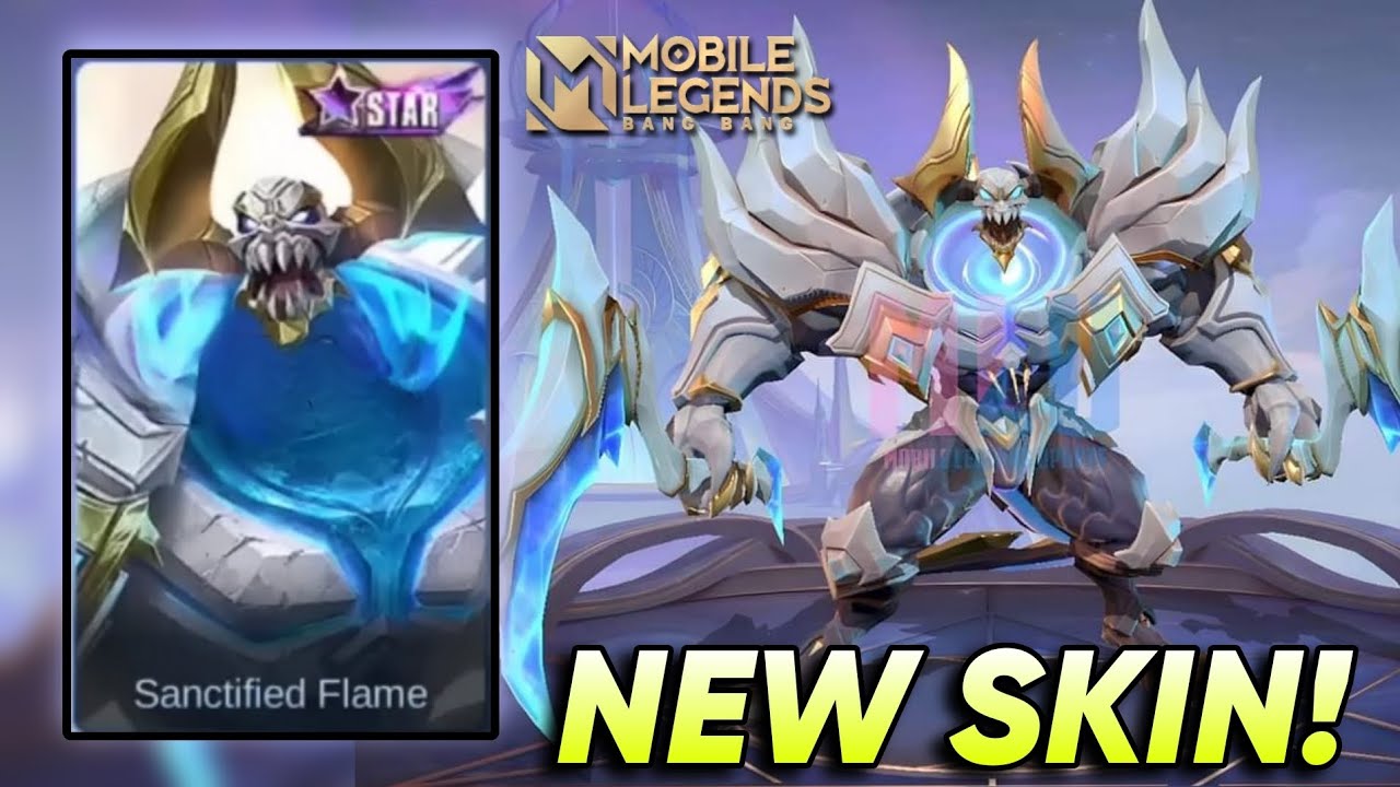 THAMUZ NEW SKIN "SANCTIFIED FLAME" JUNE STARLIGHT SKIN |MLBB NEW SKIN ...