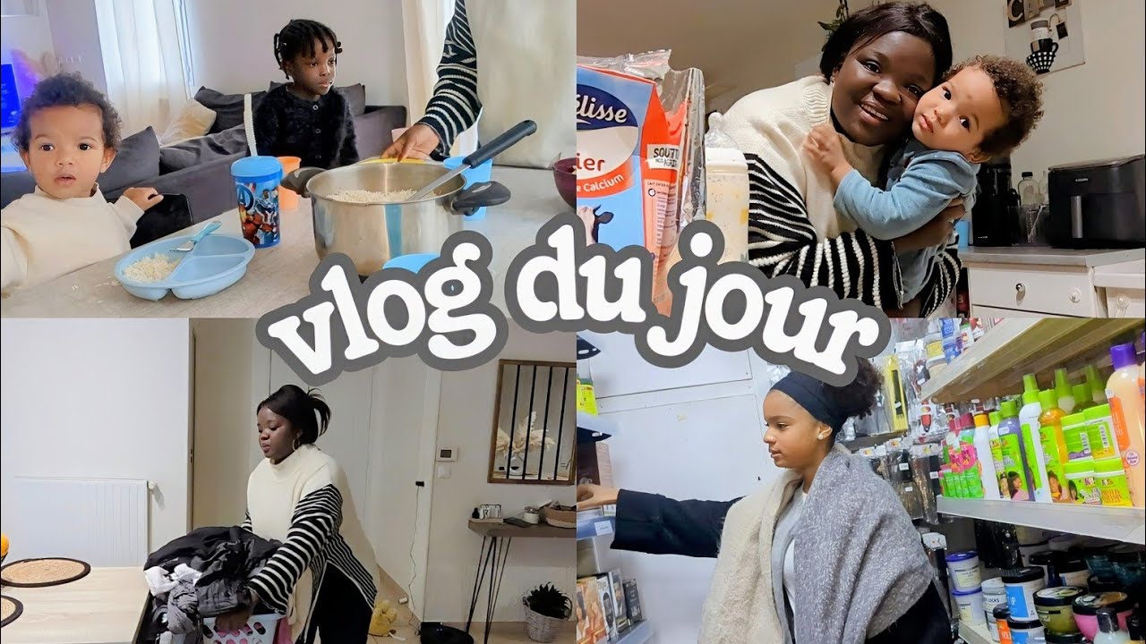 DAILY VLOG/VIE DE MAMAN/RASSUREZ-MOI, CE N'EST PAS QUE CHEZ MOI, QUAND ...