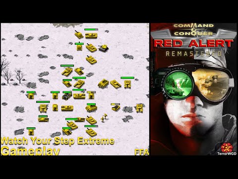 Red Alert 1 Remastered│Watch Your Step Extreme (Mega) Gameplay