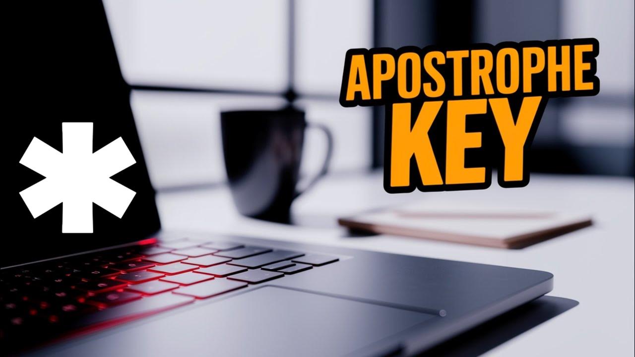 how to type apostrophe in hp laptop !! laptop me apostrophe kaise likhe ...