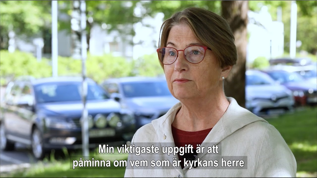 Elisabeth Lindahl, kandidat i kyrkovalet 2021 för Frimodig kyrka - YouTube