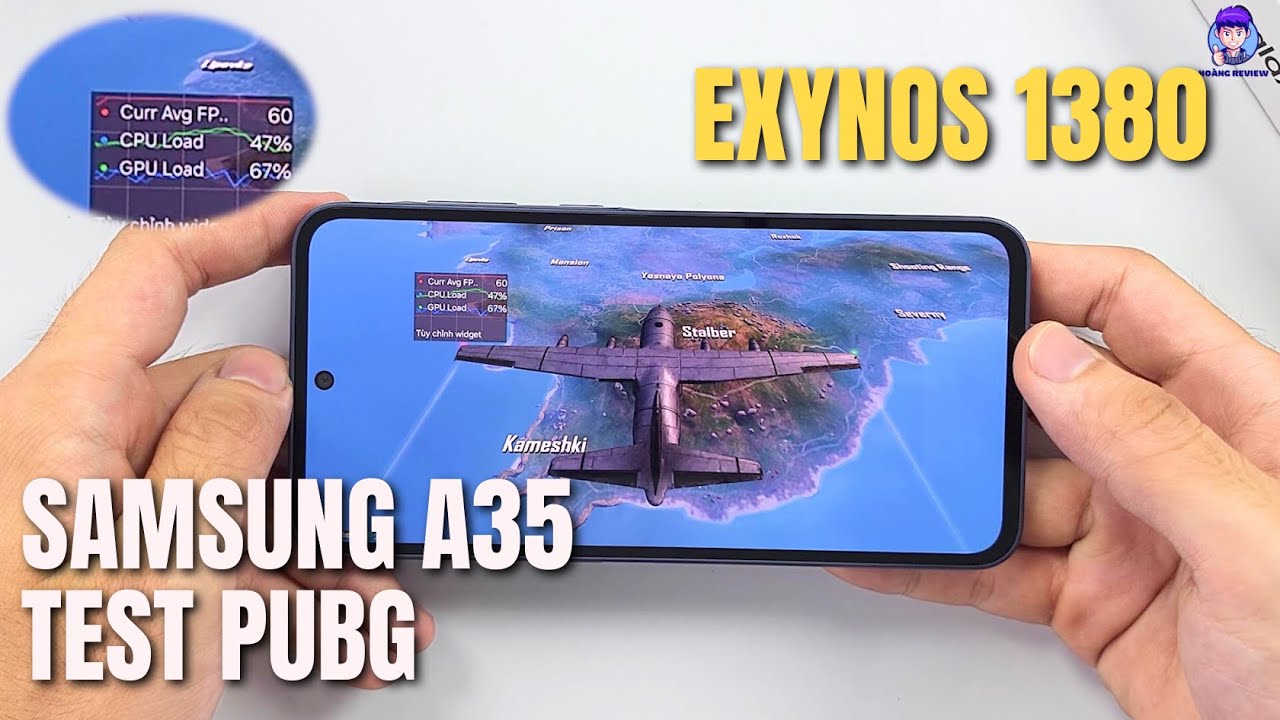 Test game PUBG Mobile trên Samsung Galxy A35 | Duy Tech - YouTube