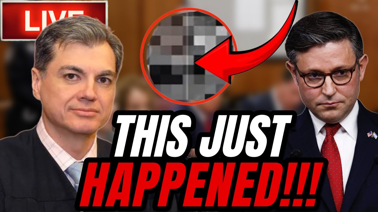 Judge Merchan LOSES IT & FACES DISBARMENT After Mike Johnson Exposed ...