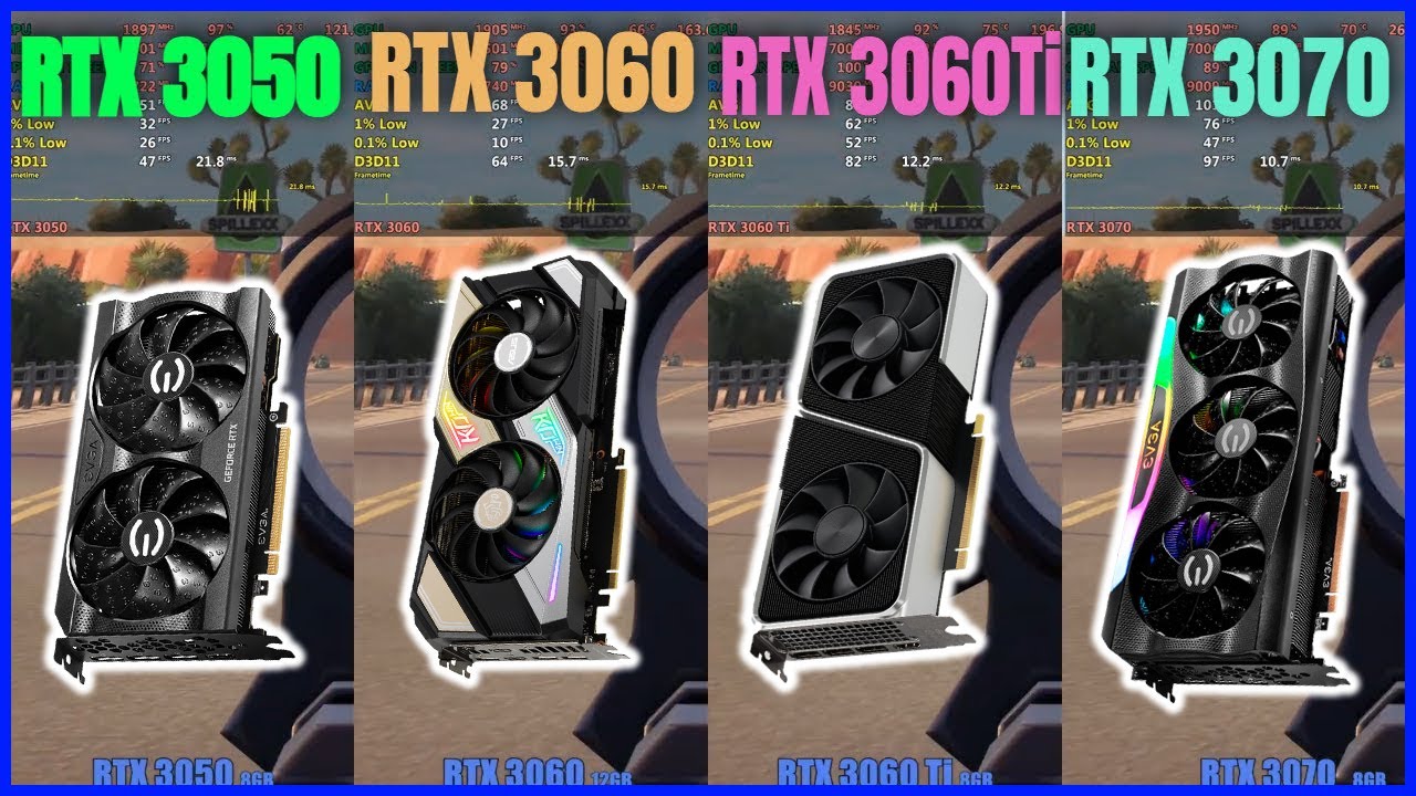 RTX 3050 vs RTX 3060 vs RTX 3060 ti vs RTX 3070 1440p TEST IN 15 GAMES ...