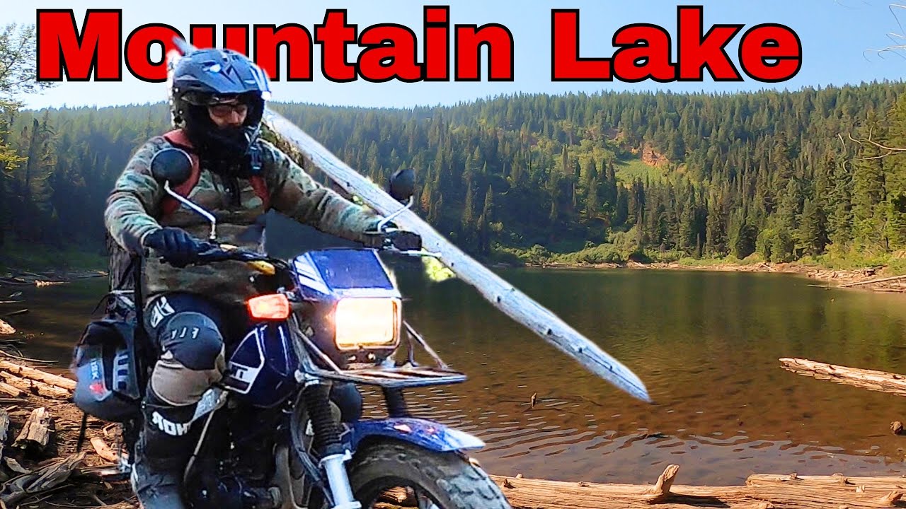 TW200 Adventure Single Track, Mountains, and Lakes - YouTube