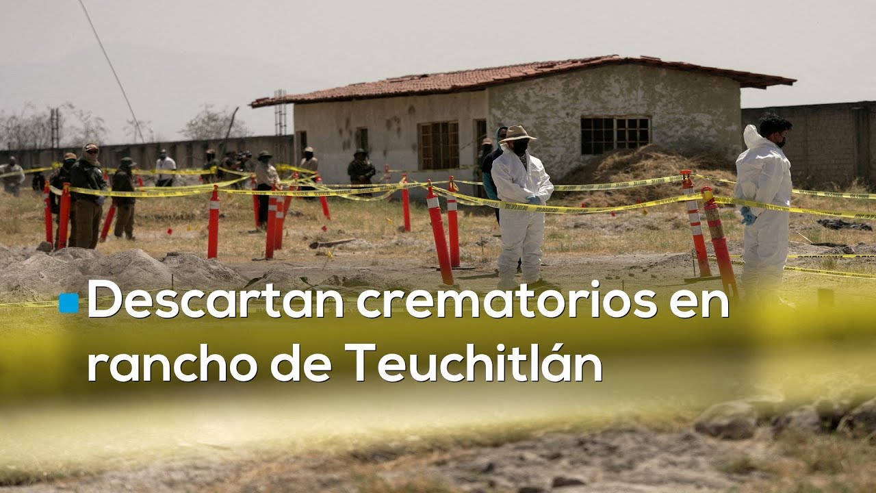 Descartan que en Teuchitlán hubiera crematorios: "Zanjas eran de ...