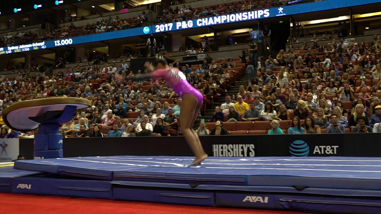 Shania Adams - Vault - 2017 P&G Championships - Senior Women - Day 1 ...