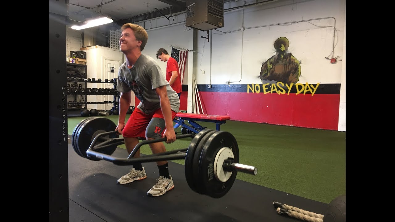 Intek Trap Bar Farmer Walk Madness - YouTube