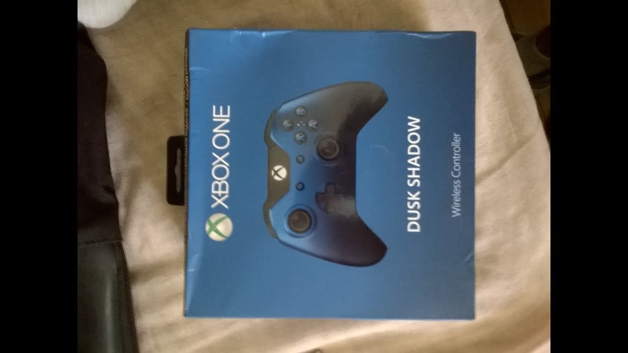 Unboxing XBox One Dusk Shadow Controller *u* - YouTube