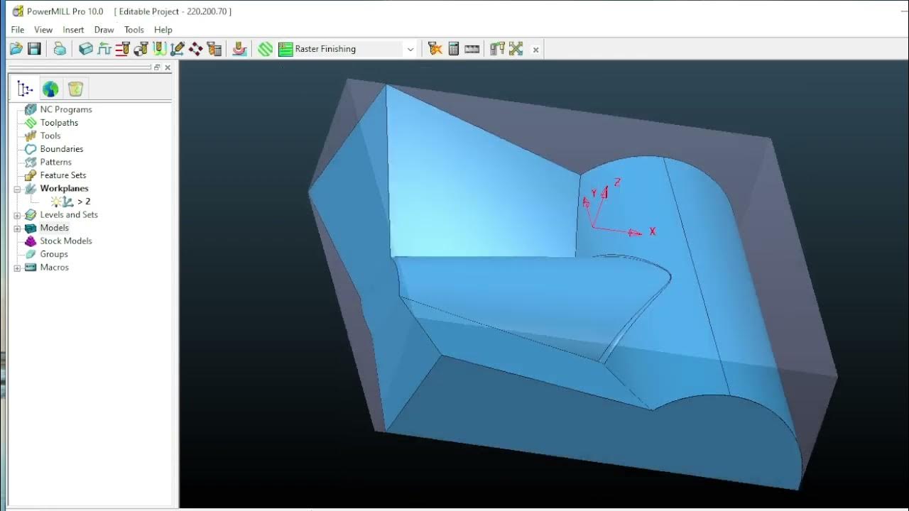 Delcam Powermill Training Tutorial Youtube