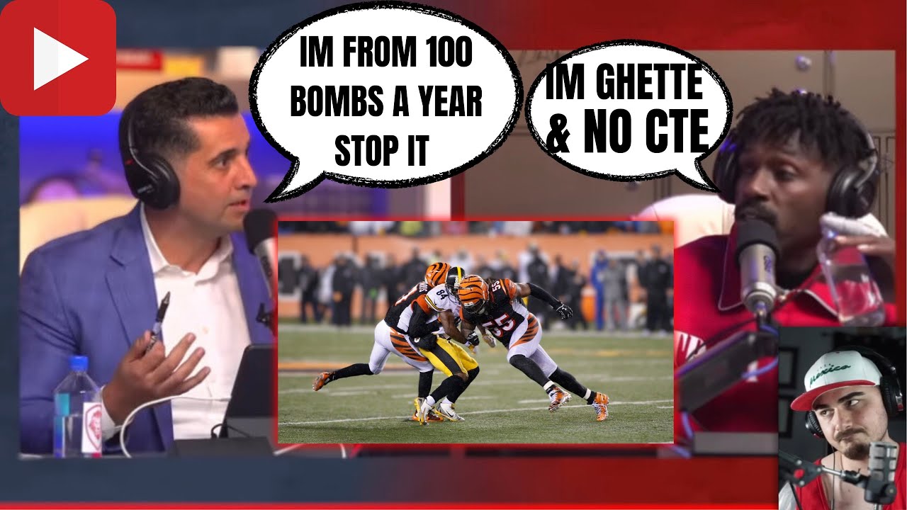 Antonio Brown CTE (Chronic traumatic encephalopathy) debate that goes ...
