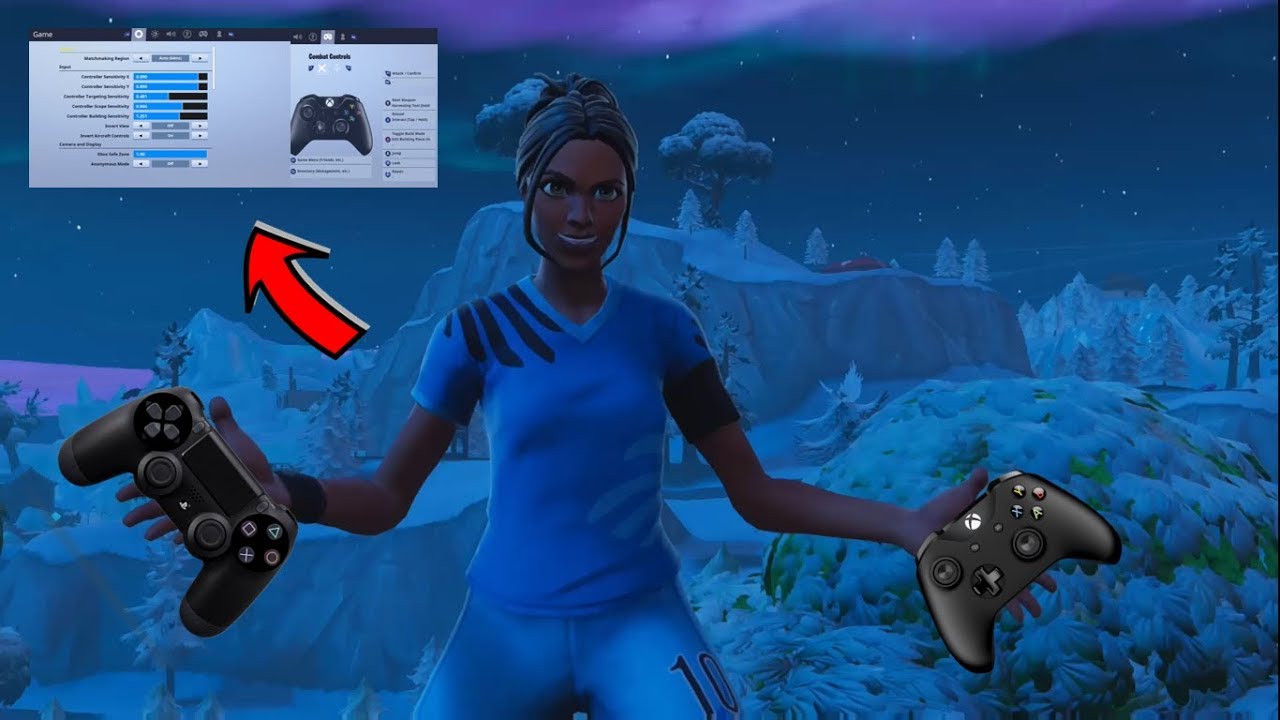 BEST FORTNITE CONTROLLER SETTINGS AND SENSITIVITY!!!!! SEASON 7 XBOX ...