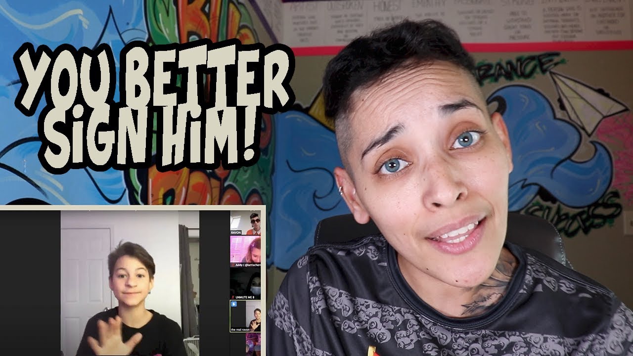 RAVON accidently finds the next YouTube star on ZOOM! - YouTube