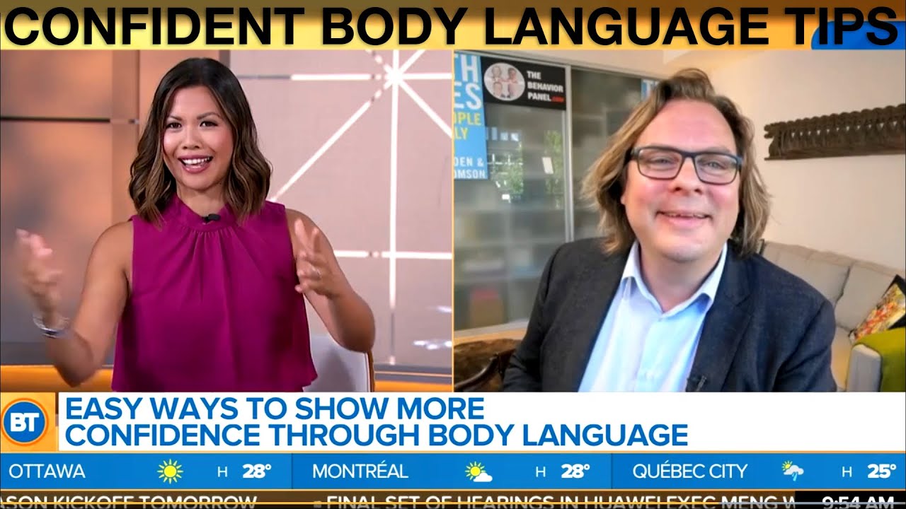 BODY LANGUAGE TIPS FOR CONFIDENCE: How To Be More Confident at Work ...