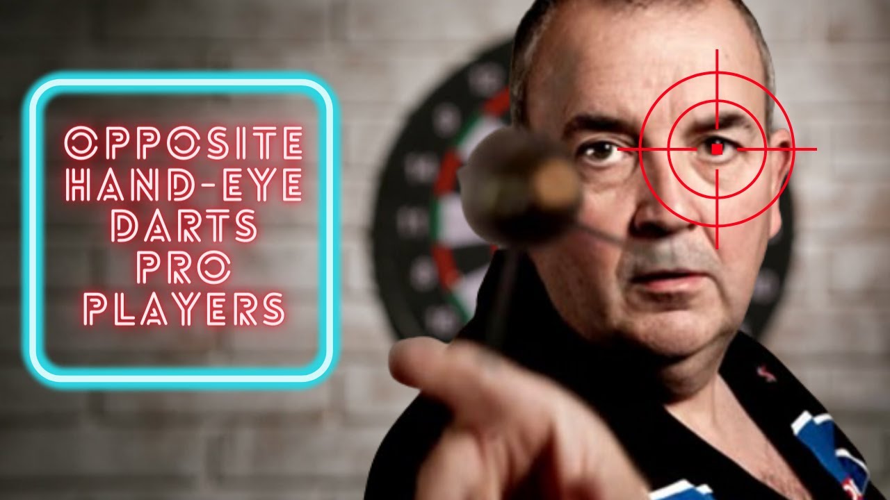 CROSS-EYED DOMINANCE in DARTS 🎯....HOW PRO players HANDLE it? - YouTube