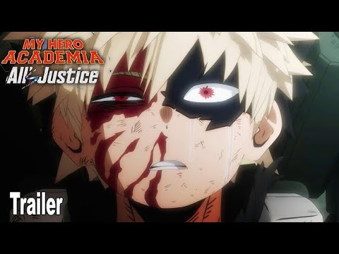 MY HERO ACADEMIA All's Justice : NEW AWAKENED BAKUGO VS All For One ...