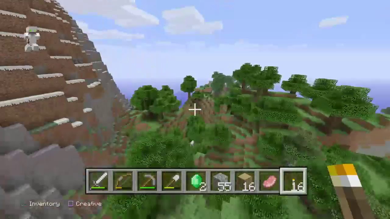 Minecraft sky fort #7 | Look what I found!!!! - YouTube
