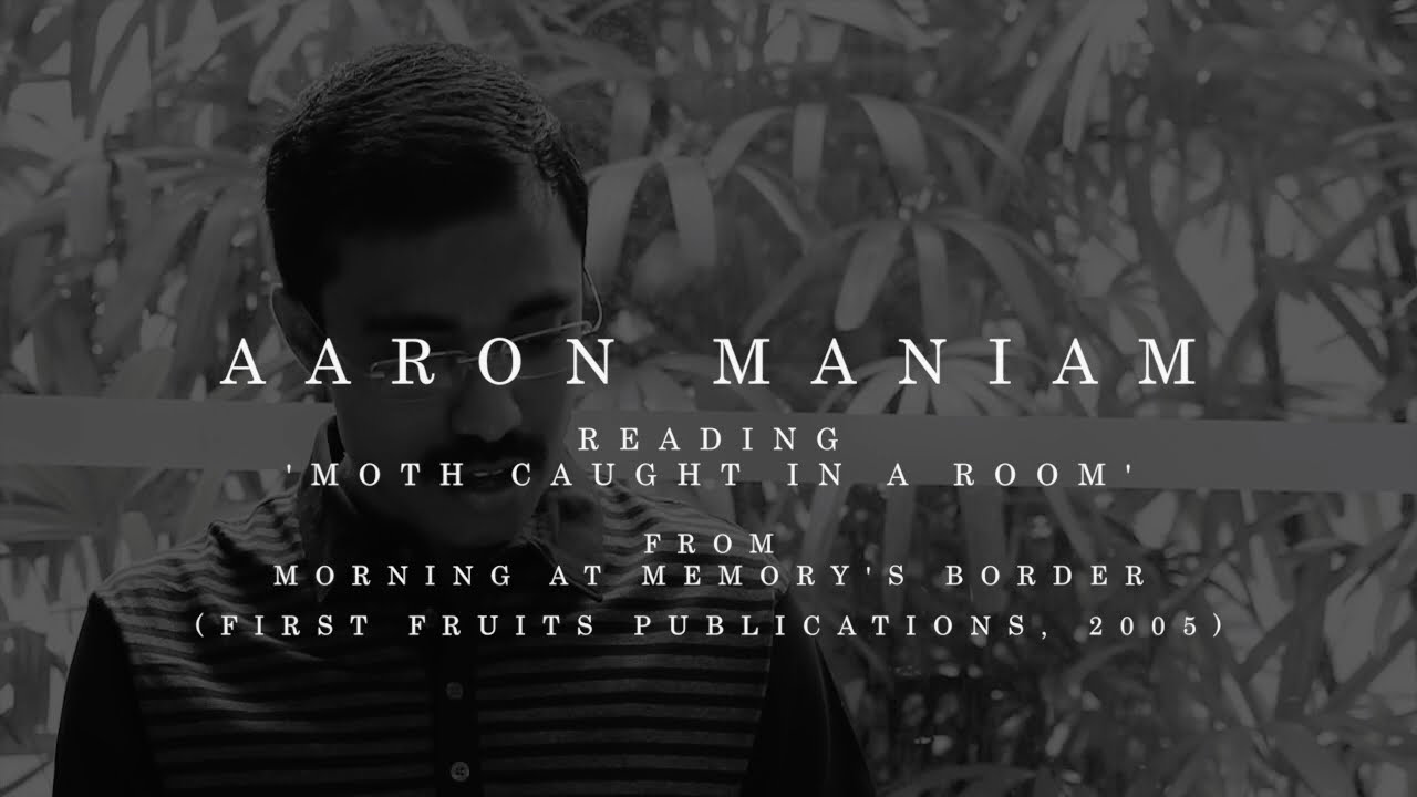 Aaron Maniam - Moth Caught In A Room - YouTube