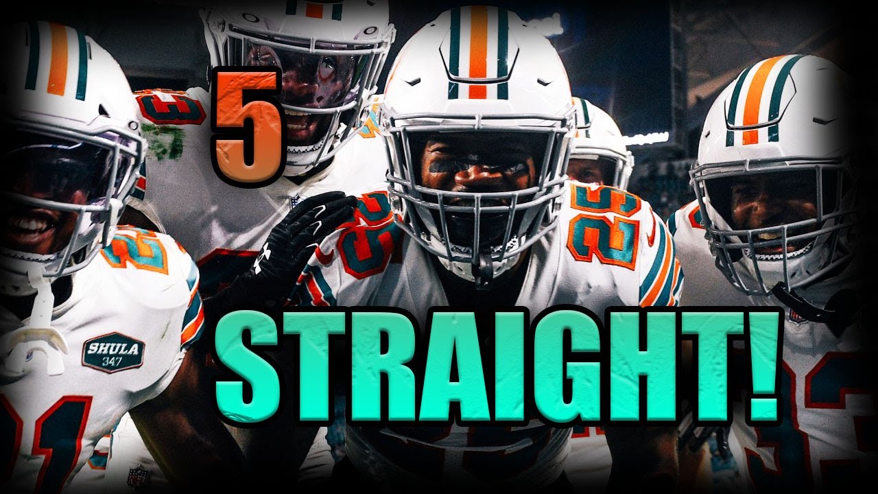 5 Straight! Miami Dolphins Beat The LA Chargers 29-21!! | Miami ...