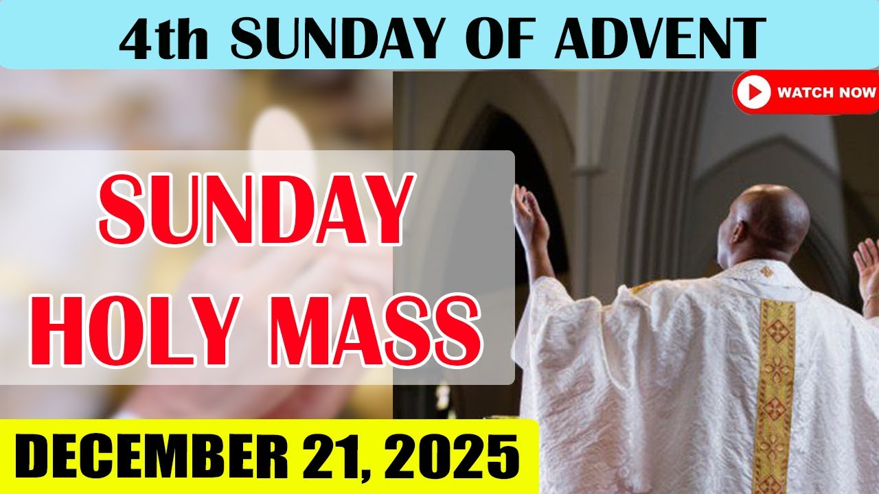 Catholic Mass Today | Daily TV Mass, Sunday December 21, 2025 - YouTube
