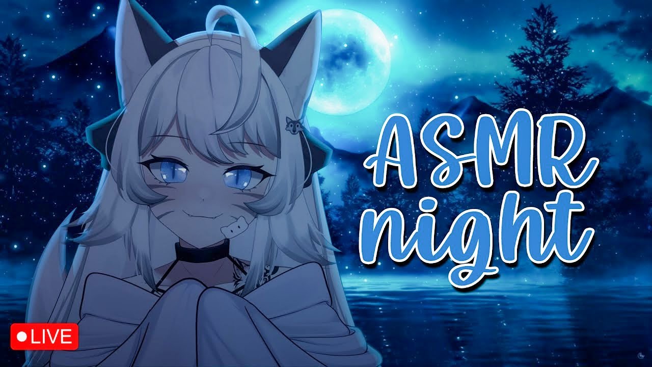 🔴 [ASMR] Relaxing time with your french neko! ♡ | Catgirl Vtuber🐱(3Dio ...