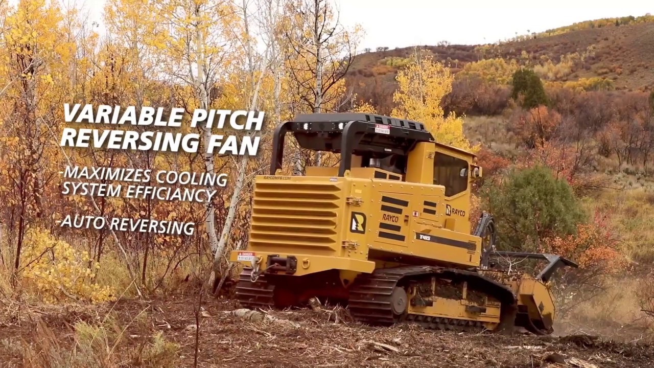 Rayco by Morbark T415 Forestry Mulcher Equipment Walk-Around - YouTube