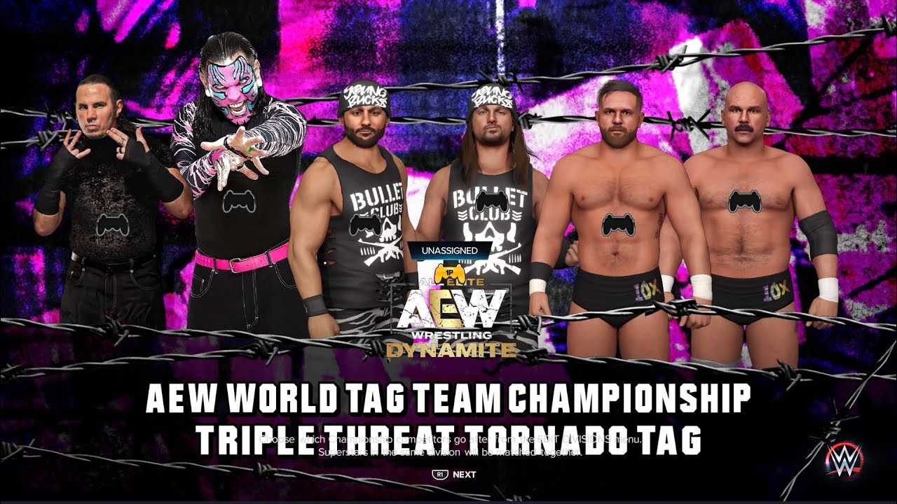 AEW Dynamite Night 6 FTR vs The Hardys vs Young Bucks Tag Team ...