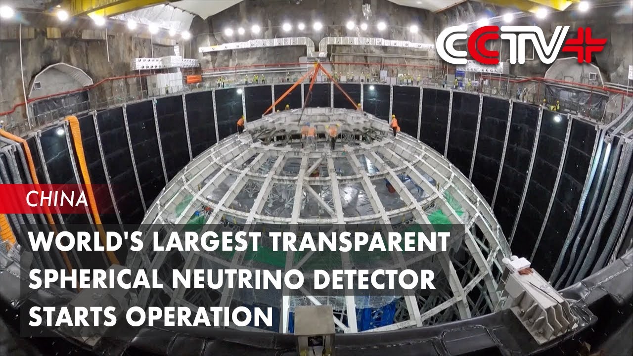 World's Largest Transparent Spherical Neutrino Detector Starts ...