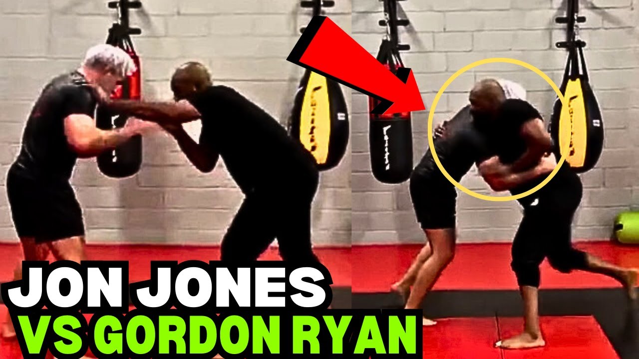 Jon Jones WRESTLES Gordon Ryan (FULL VIDEO) - YouTube