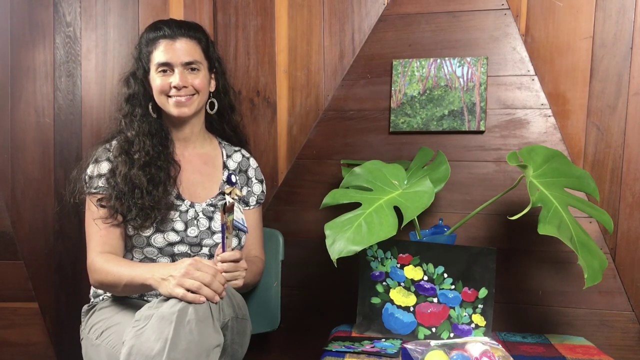 Learn to make a loose abstract floral painting with Sarah Hinds, Artist ...