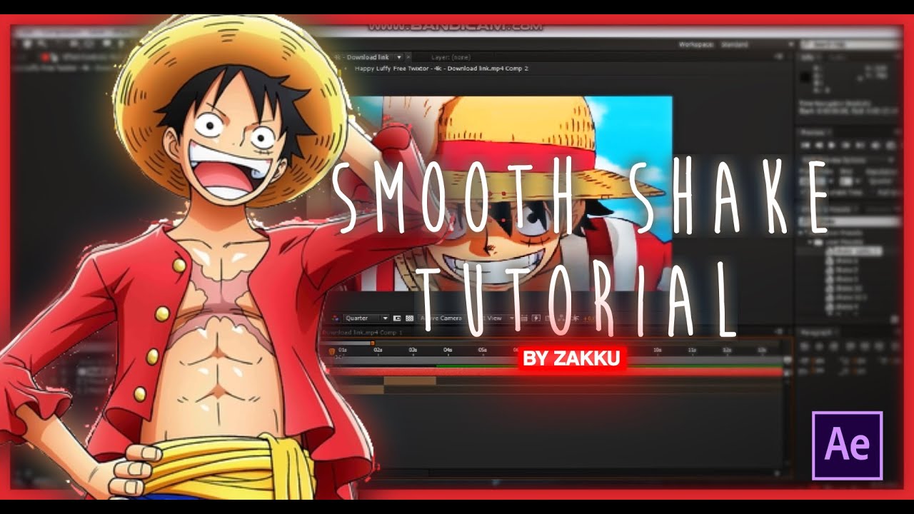 Easy Smooth Shakes Tutorial - After Effect Amv - YouTube