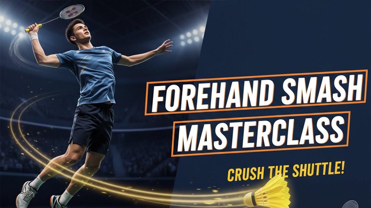 Forehand Smash in Badminton | Full Technique Breakdown + Power Drills ...