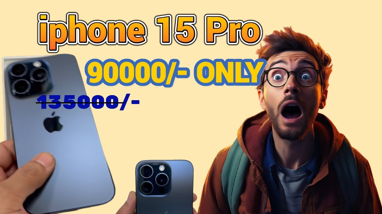 iphone 15 pro just 90000/- unboxing and review #iphone15pro - YouTube