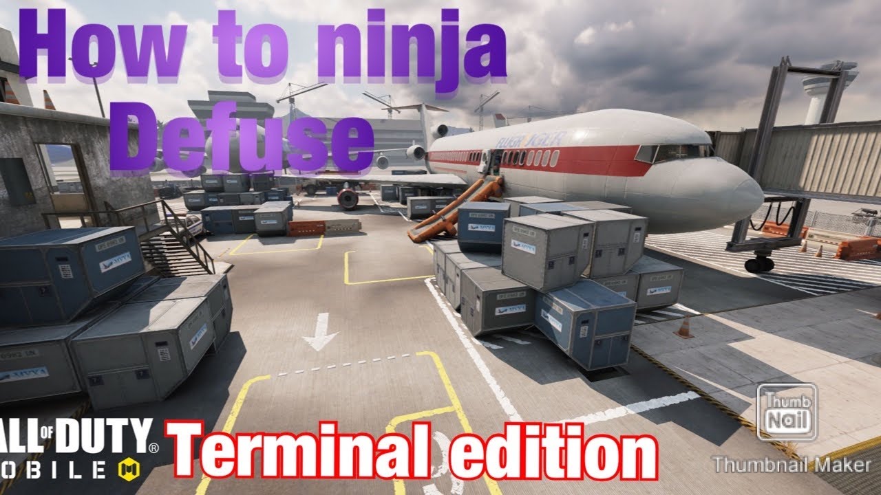 How to ninja defuse in codm - terminal edition - YouTube