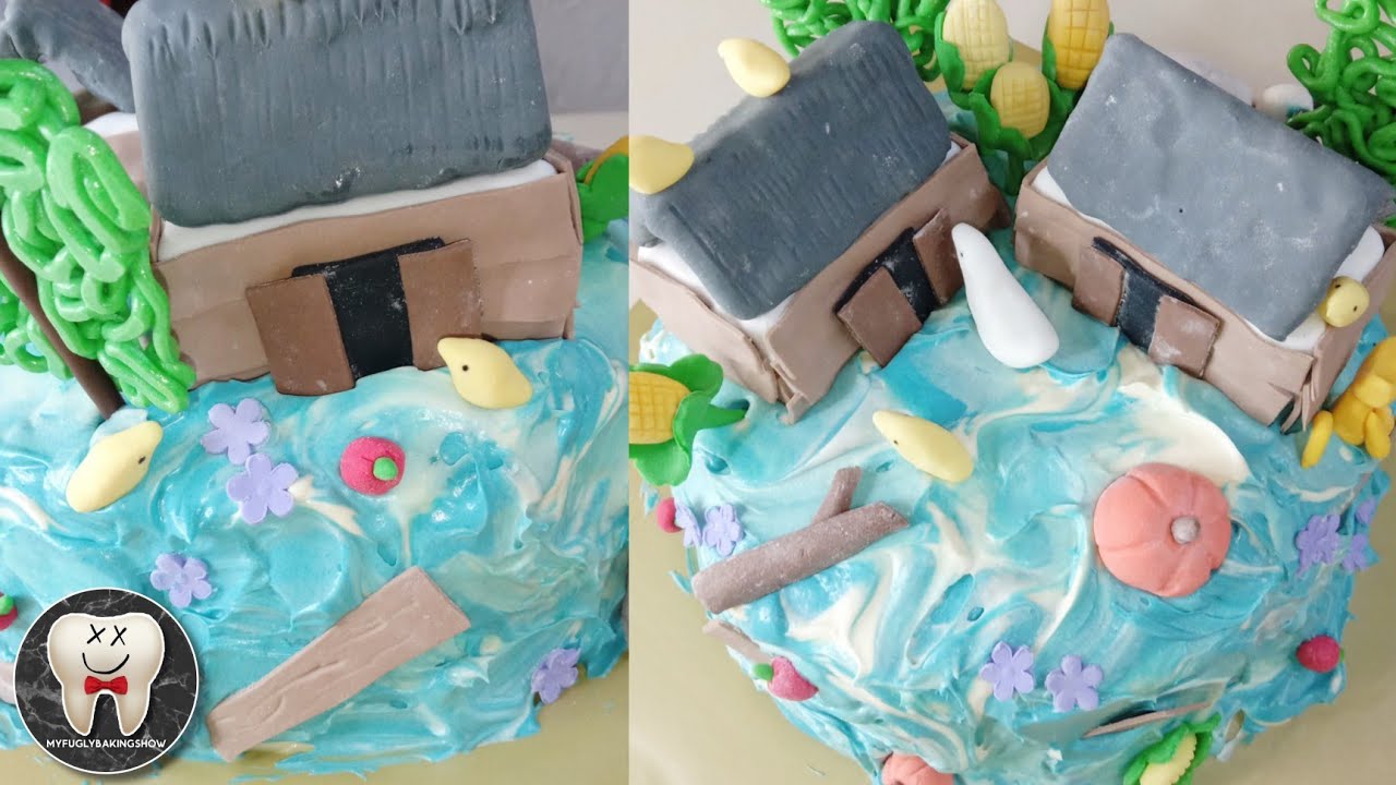 FLOOD CAKE / KEK BANJIR | MY FUGLY BAKING SHOW - YouTube