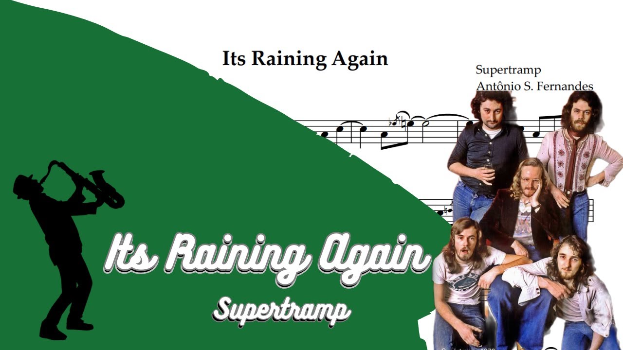 Its Raining Again - Supertramp [SheetMusic] Alto Sax PlayAlong - YouTube