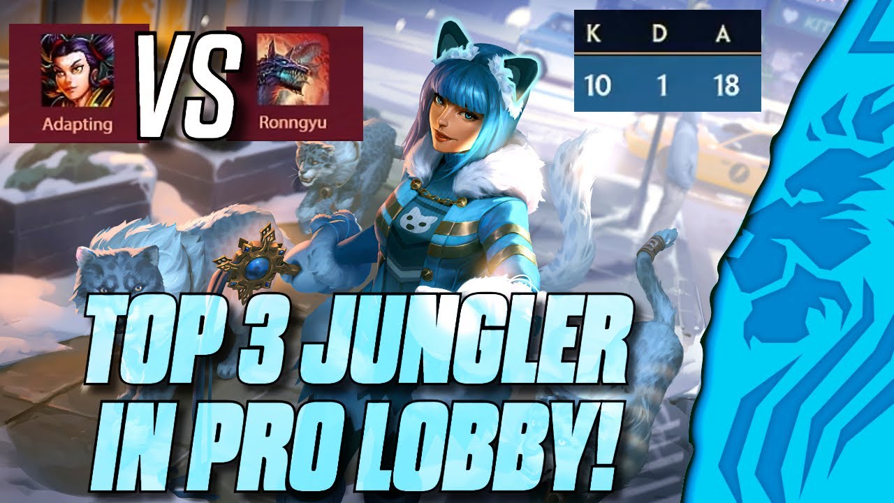 BASTET TOP 3 JUNGLE IN PRO LOBBY! - YouTube