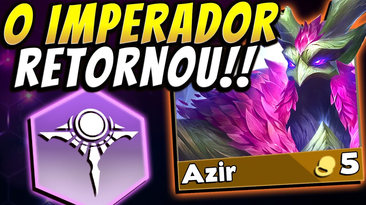 Tft Novo Modo Do Tft E Fizemos Um Azir Shurima ⭐ ⭐ ⭐ Youtube