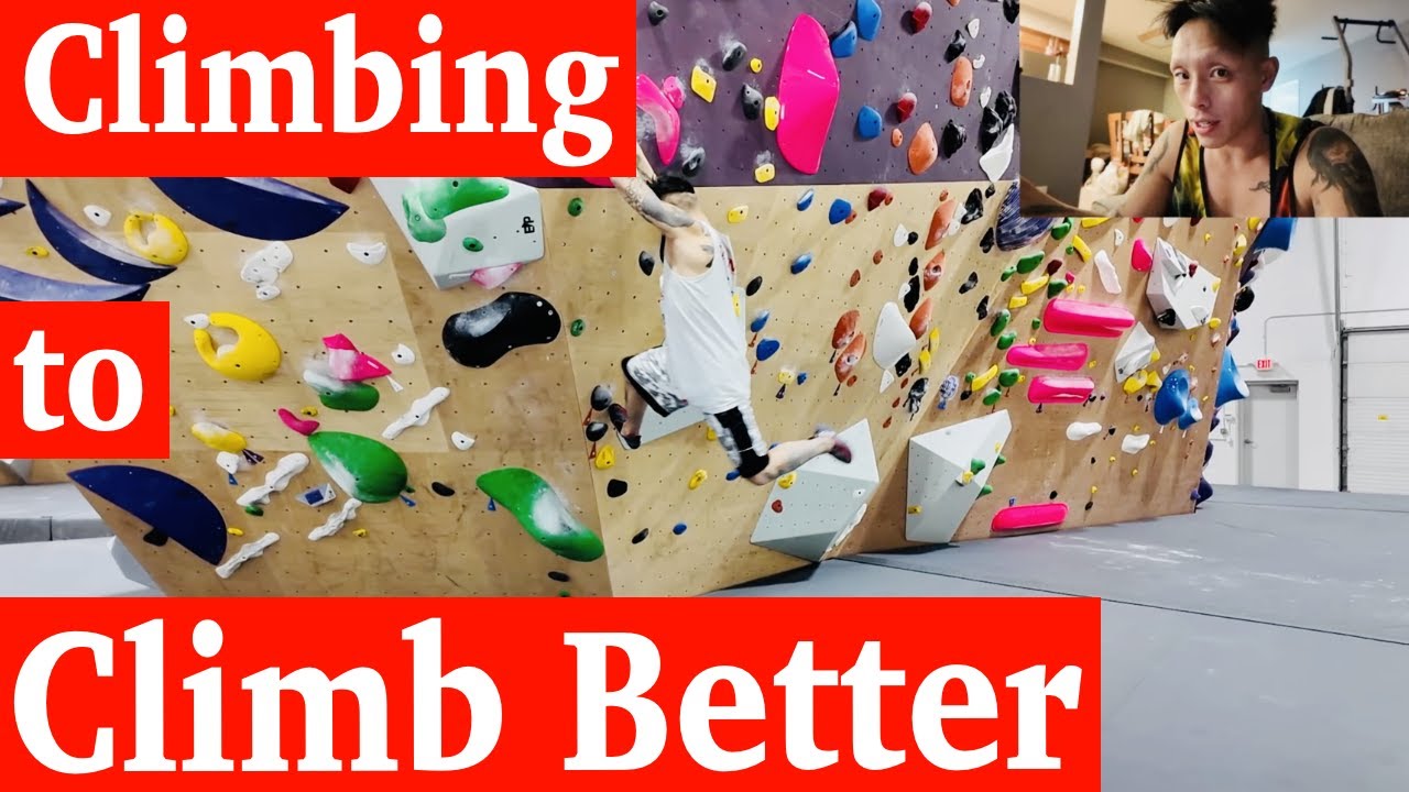 Example Climbing Session to Get Stronger | Bouldering - YouTube