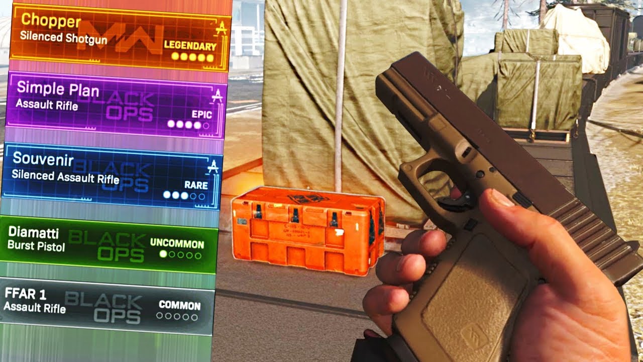*GROUND LOOT* Only Warzone challenge! - YouTube