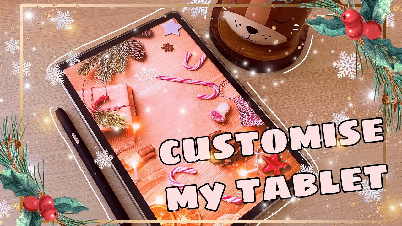 How I customise my tablet with Good Lock 🎄 Christmas Theme | Galaxy Tab ...