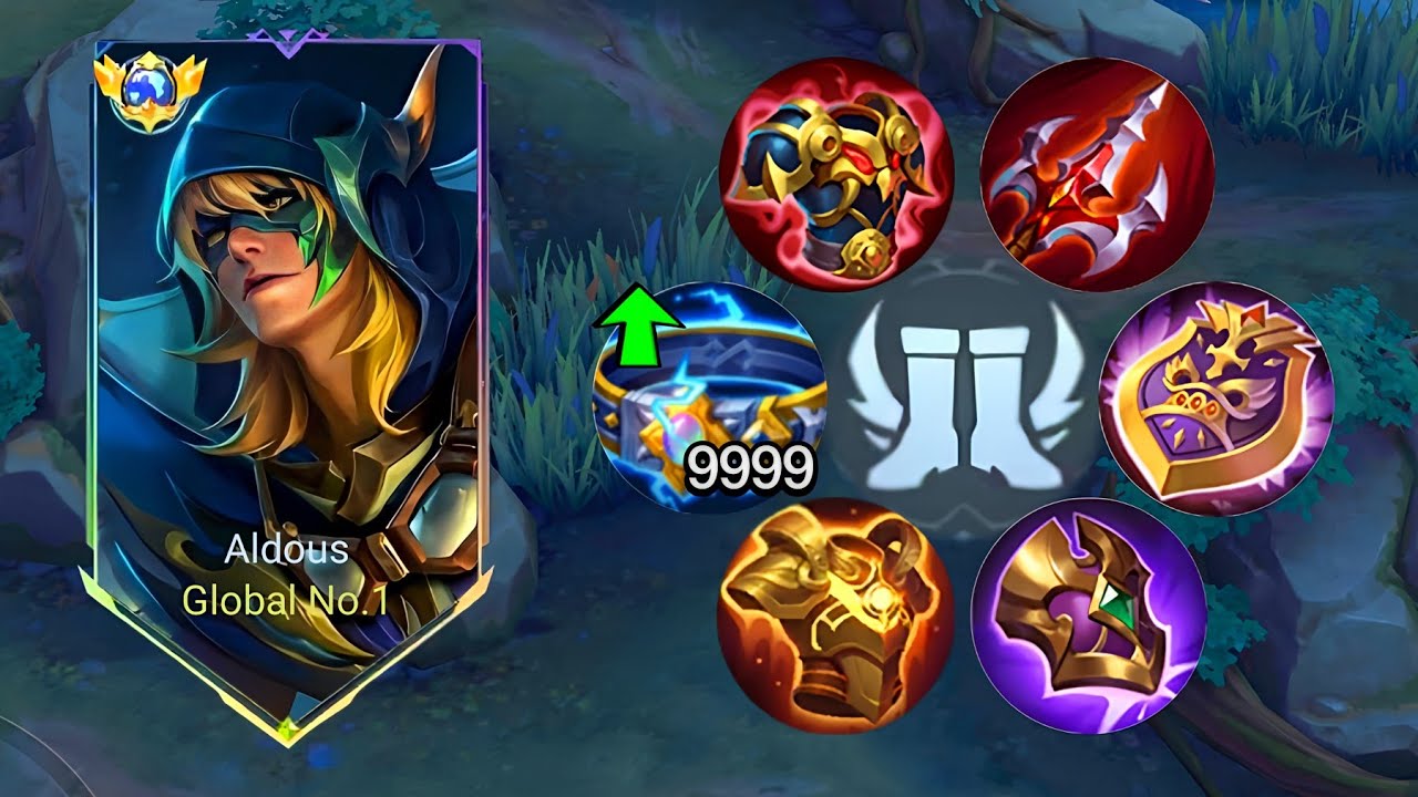 ALDOUS TANK BUILD THE PERFECT COUNTER FOR EARLY GAME!!🔥 (BEST ...