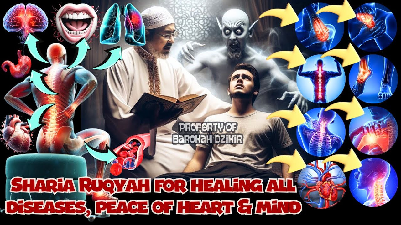 RUQYAH SYARIAH FOR HEALING ALL DISEASES, PEACE OF HEART AND MIND - YouTube