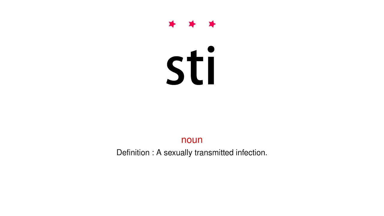 How to pronounce sti - Vocab Today - YouTube