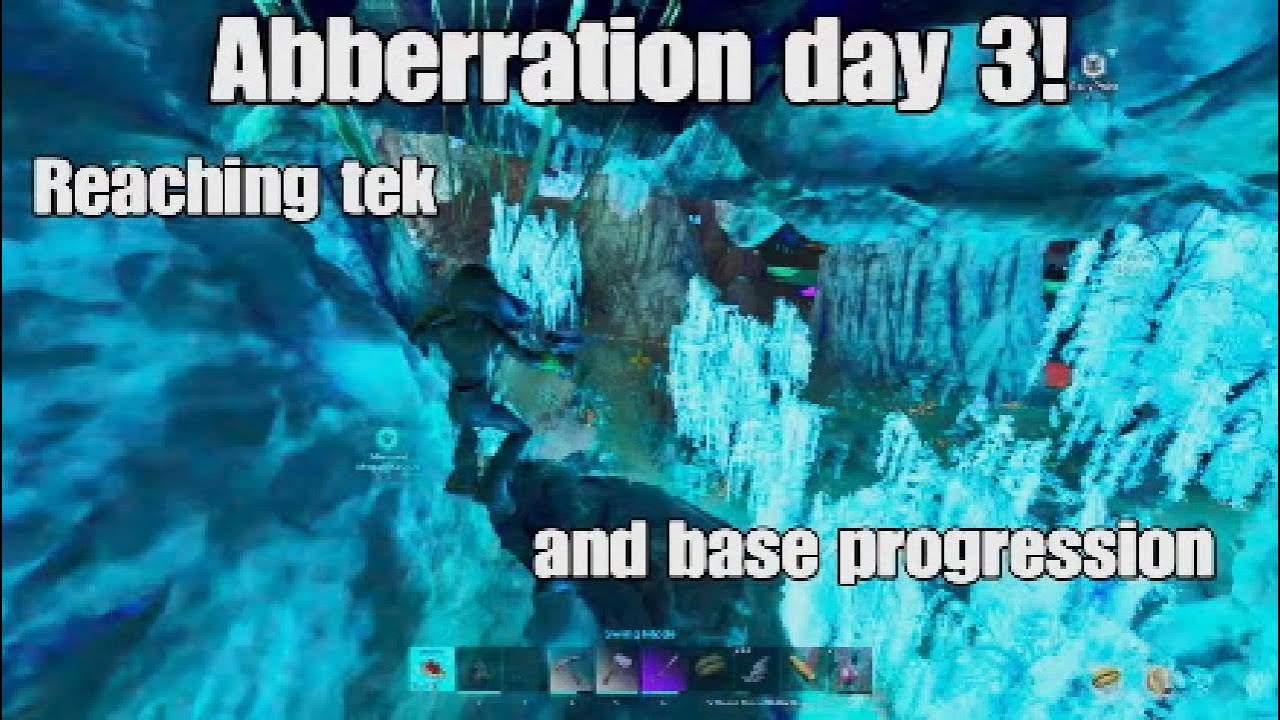 Abberration Day 3! Tek tier and base progression. Ark Asa Official ...