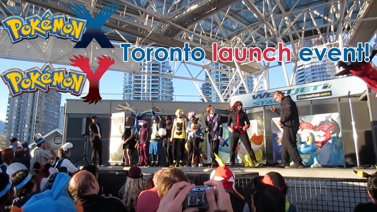 Pokemon X & Y Toronto Launch Event! - YouTube