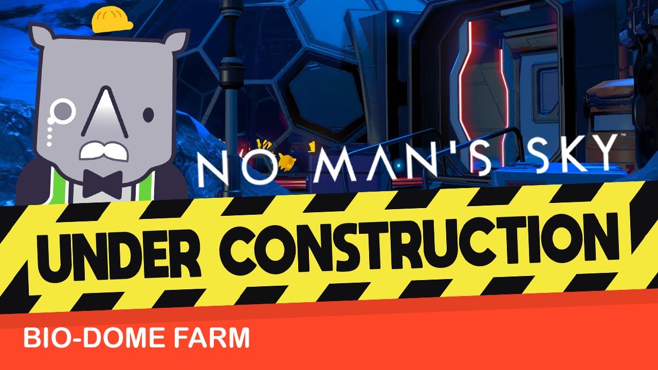Building a (small) Bio-Dome Farm in No Man's Sky - YouTube