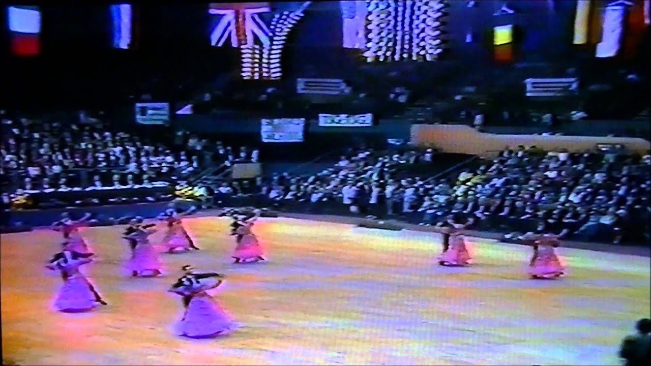 1986 World Championship in Standard Formation Dancing in Bremen with ...