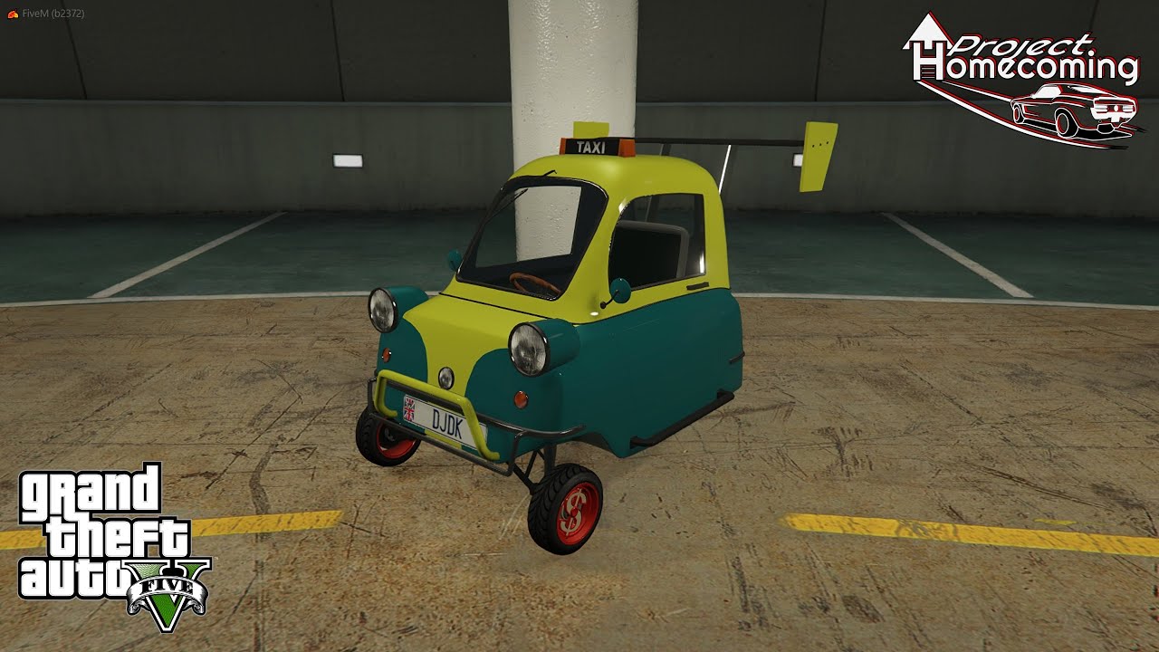 GTA V (FiveM: PH) Weeny Peanut [Peel P50 '62] - YouTube